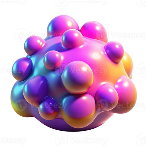 Stunning Traditional Extraordinary Minimalist A Field Of Pulsating Amorphous Blobs In Vibrant