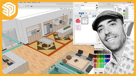 Work Smarter Interior Design In Sketchup Live Youtube