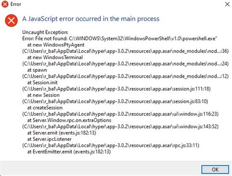 How To Use Powershell With Hyper · Issue 2645 · Vercelhyper · Github