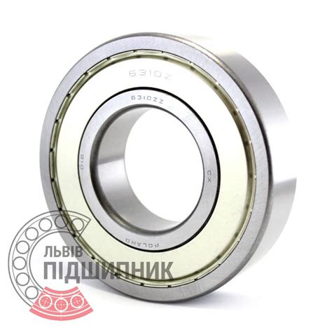 Подшипник 6310-2Z [CX], аналог 80310 - Подшипник шариковый закрытый CX ...