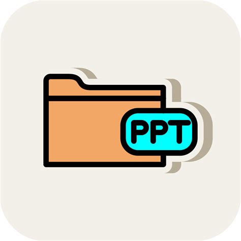 File Powerpoint Vector Icon Design Vector Art At Vecteezy