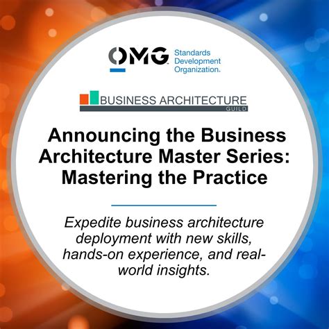 Omg On Linkedin Object Management Group And Business Architecture Guild Announce The