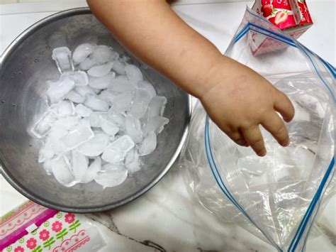 엄마표과학놀이 우유 소금 얼음으로 아이스크림 만들기 네이버 블로그