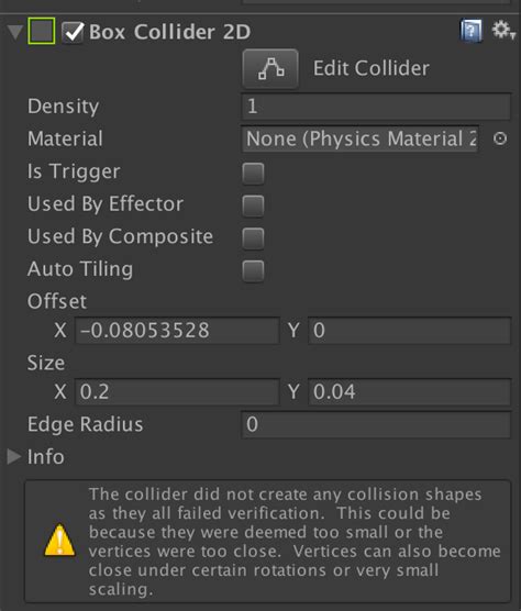 ANY COLLISION EXPERTS OUT THERE Tried Everything Collision2d Is Not