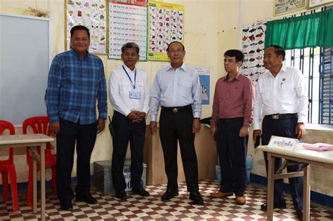 ប្រធាន គ ជ ប បានអញ្ជើញចុះពិនិត្យមើលការបោះឆ្នោតជ្រើសរើសក្រុមប្រឹក្សា អាណត្តិទី៤ ឆ្នាំ២០២៤