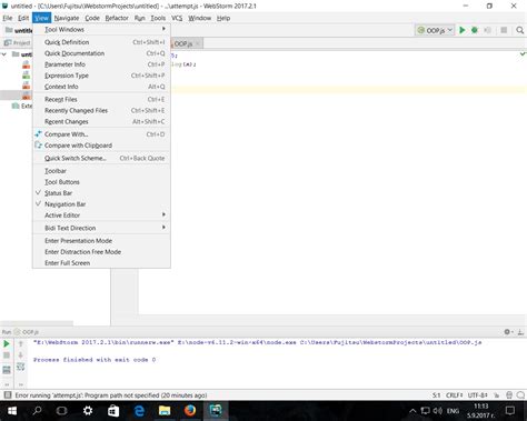 Javascript I Cant Find Open In Browser Option In Webstorm Stack Overflow