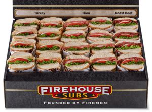 Firehouse Subs Catering Standard Platter Keep It In Keller