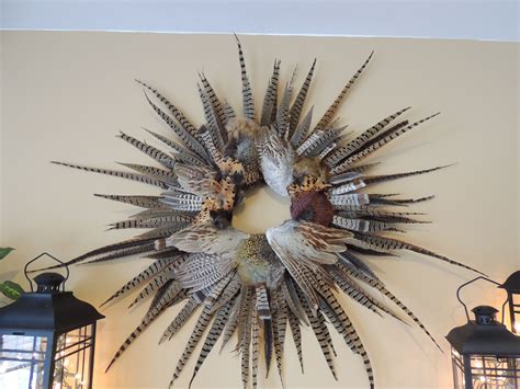 Homemade Pheasant Feather Wreath For Stunning Home Decor