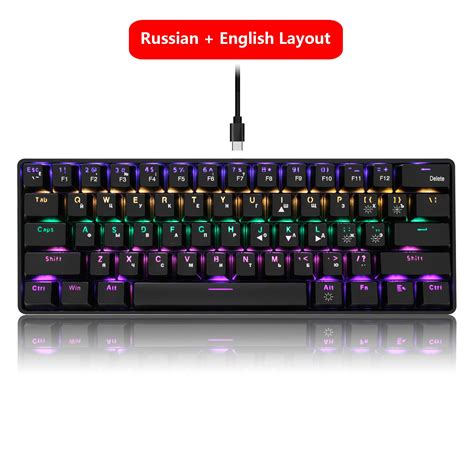 RedThunder 60 Mechanical Gaming Keyboard Blue Swi Grandado