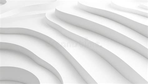 Abstract Elegant Minimalist Monochromatic Topography Background Texture Seamless Wave Pattern