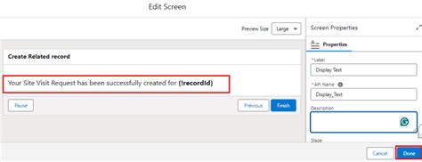 Create And Use Recordid Variable In Salesforce Flow