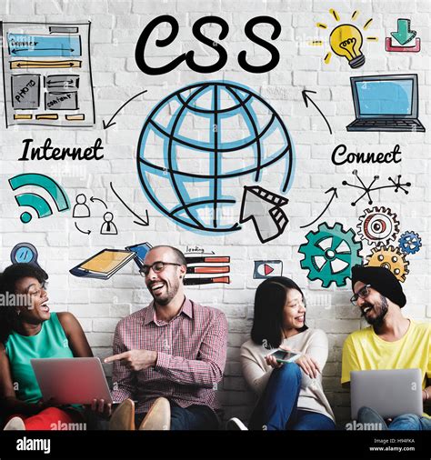 CSS Web Online Technology Web Design Concept Stock Photo Alamy