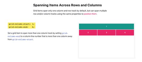 Column Span
