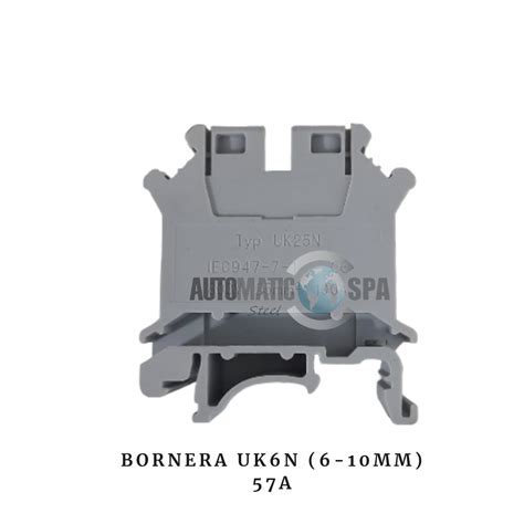 Bornera 2 5 Mm² 4 5 4mm² Terminal De Conexión Para Riel Din Automatic S A