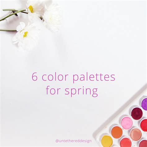 Color Palettes For Spring Untethered Design Studio LLC