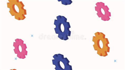 Animation Of Icons And Dots Connected With Lines Globe Trading Board And Programming Codes