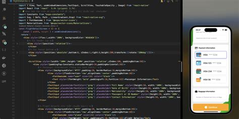 ⚡ Mysecondapp React Native With Expo P15 Layout Flight Detail