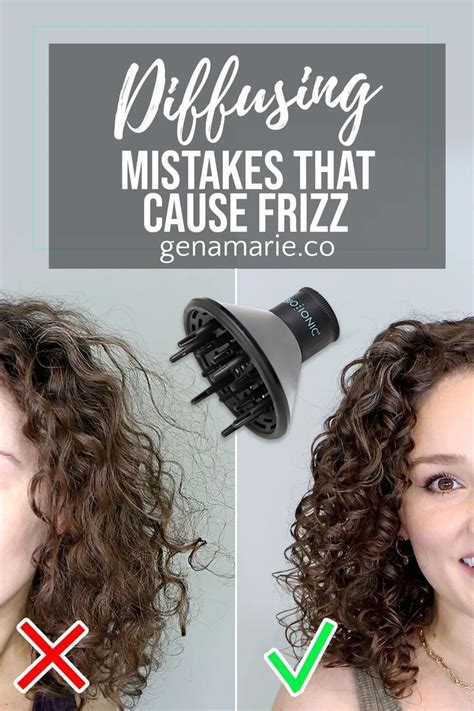 8 Diffusing Mistakes That Cause Frizz Best Universal Diffuser Gena Marie In 2022 Hair