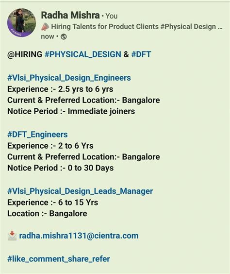 Shaik Abdul Rouf On Linkedin Banglore Jobs