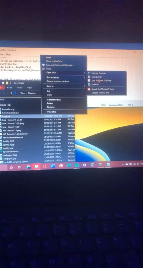 i need help i m trying to install forge and no matter what i do it