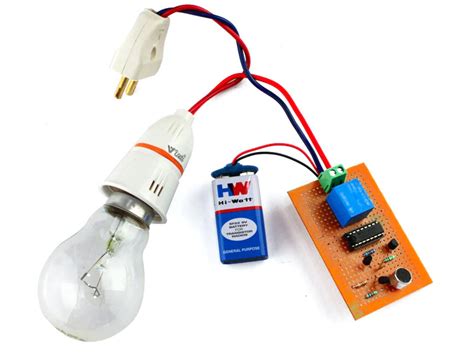 Simple Clap Switch Circuit Using CD4017 IC In 2024 Electronics