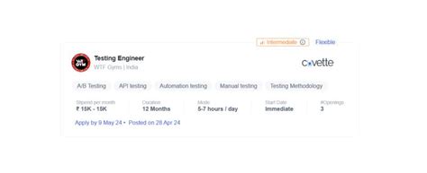 sqacircle on linkedin testing engineer internship in wtf gyms at noida