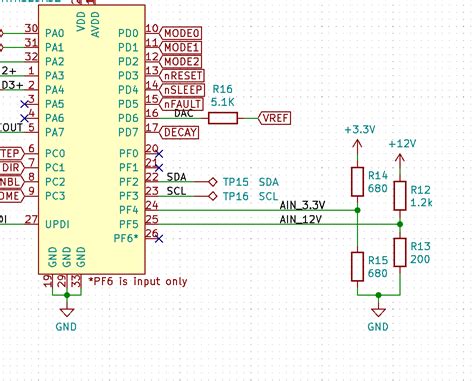 microcontroller strange adc behavior avr32da32 electrical