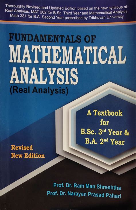 a textbook of mathematical analysis real analysis upaharbazar
