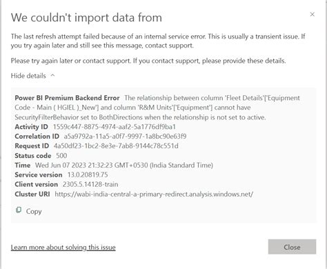 Not Able To Open My Pbix File Microsoft Fabric Community