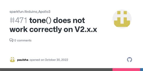Tone Does Not Work Correctly On V2xx · Issue 471 · Sparkfun