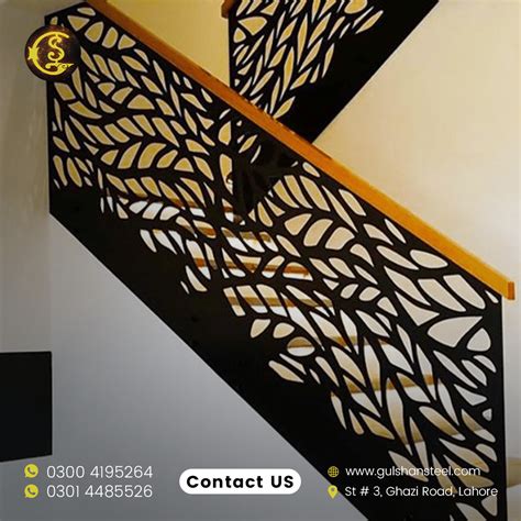 Cnc Railing Design For Stairs Gulshan Steels
