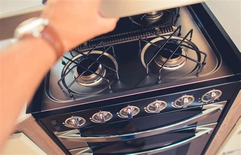 Premium Photo Camper Rv Propane Stove