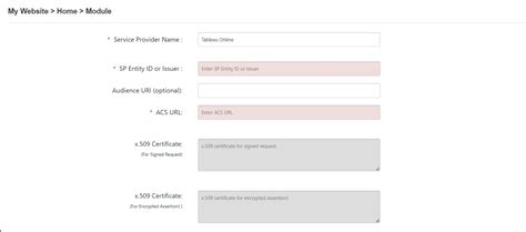 Tableau Server Single Sign On Sso Using Dnn As Saml Idp