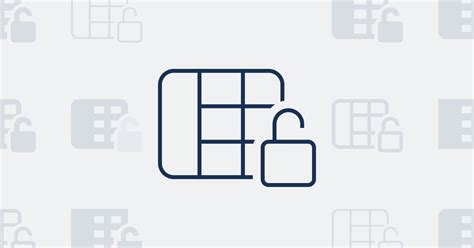 Table Cells Column Unlock Thin Icon Font Awesome