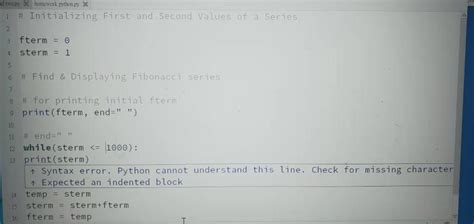 Solved Write A Program To Print The Fibonacci Sequence Use Chegg