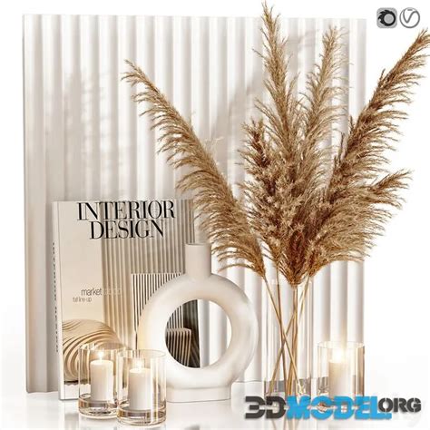 3d Model Decor Set 28