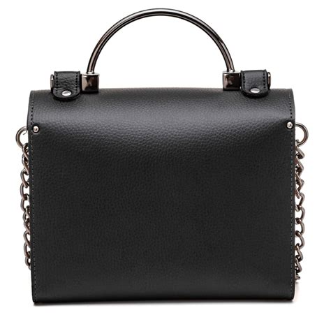 Bolsa De Mão E Transversal Dhaffy Laterais De Madeira Preto Compre Agora Dafiti Brasil