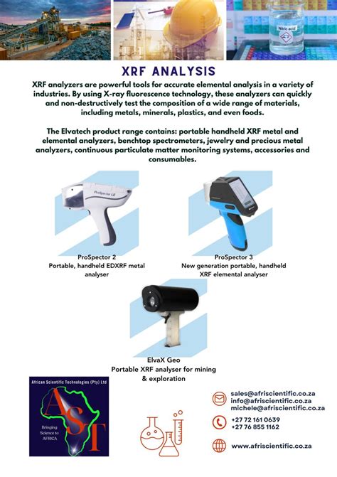 Calvin Van Greunen On Linkedin Xrf Analyzers Analytical Spectrometric Instrumentation Xray…