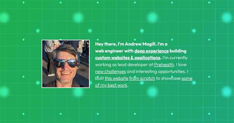 Andrew Magill Web Engineer