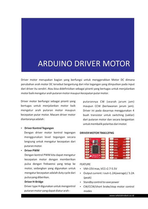 Pdf Arduino Driver Motor Download Pdf Arduino Driver Motor Download
