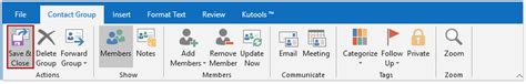How To Edit Contact Group Distribution List In Outlook