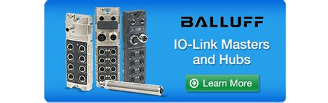 Balluff EtherNet IP IO Link Master Modules Hubs Analog Converter