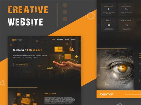 A Creative UI UX Design For Your Website Upwork