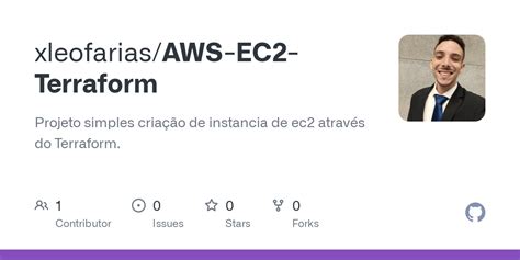 Github Xleofariasaws Ec2 Terraform Projeto Simples Criação De Instancia De Ec2 Através Do
