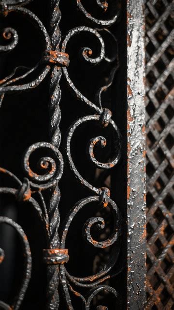Free Ornate Iron Scrollwork Image Ironwork Scrollwork Metalwork