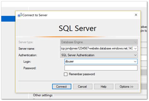 How To Setup Umbraco With Azure Part Two Uploading A Database Jon