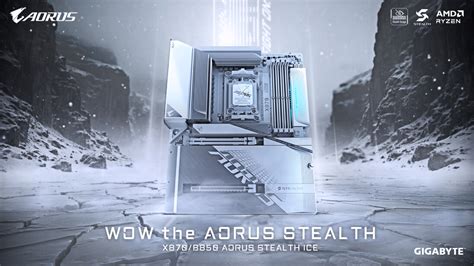 Gigabyte X870 B850 Aorus Stealth Ice Pioneering A New Era Of Rc Pc
