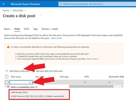 Deploy And Attach Azure Disk Pool To Azure Vmware Solution Private