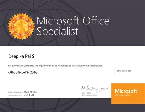 Deepika Pai S On Linkedin Certification Microsoftcertified