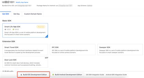 Fast Integration With Cube App Sdk For Ios Tuya Cube Private Cloud Tuya Developer
